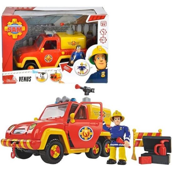 Sam Le Pompier - Fireman Sam - Venus Le Véhicule de Sauvetage avec ...