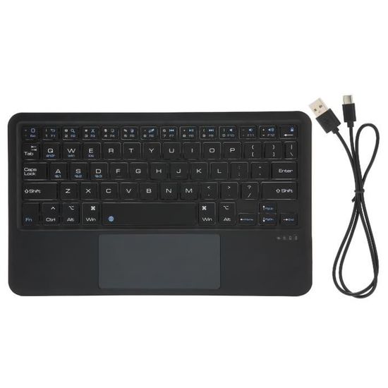 GOTOTOP Clavier Touchpad Clavier sans fil Multi Touch Sensitive ...