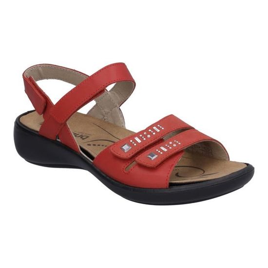 Sandales pour Femmes - Westland Ibiza 86 - Cuir - Rouge - Scratch Rouge ...