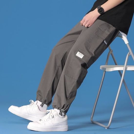 Tenue professionnelle,Pantalon Cargo Homme Ample pour Loisirs,Vêtement ...