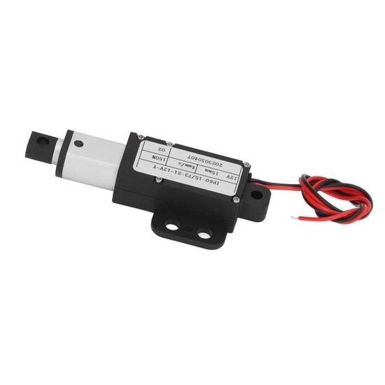 Micro-actionneur linéaire électrique - SURENHAP - 150N - Avec support ...