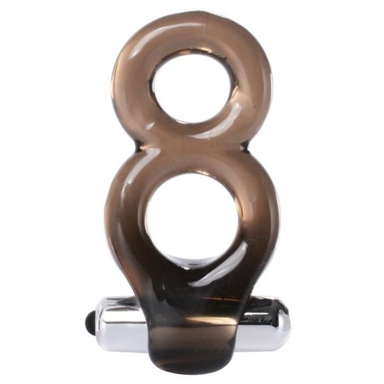 Anneau vibrant Anneaux Pénien en Silicon anneau en forme de 8 Jouet ...