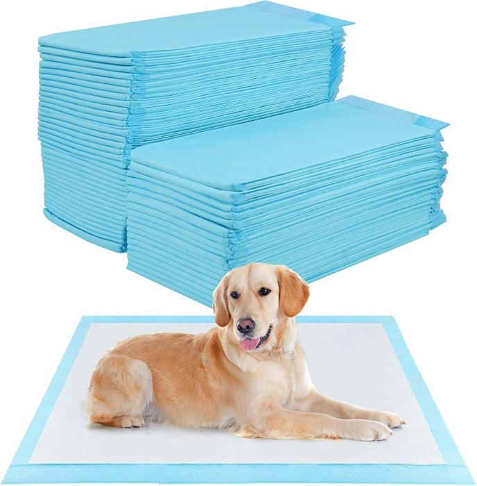 100 Pièces Alaise pour Chien, 60 x 60cm Aleses Jetables pour Chien, 5 ...