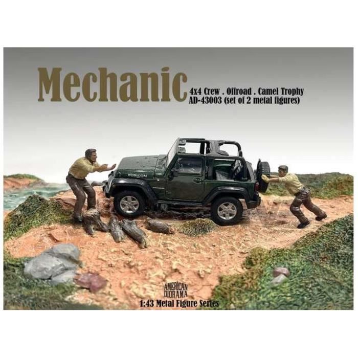 Voiture Miniature de Collection - AMERICAN DIORAMA 1/43 - FIGURINES ...
