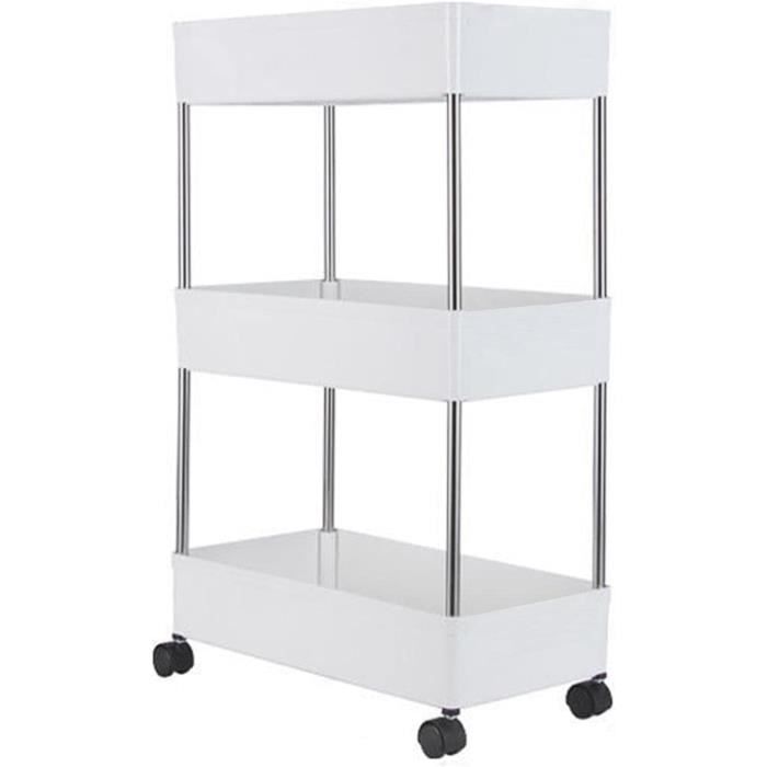 Chariot Roulant à 3 Niveaux | Chariot Roulant Mince à 3 Niveaux ...