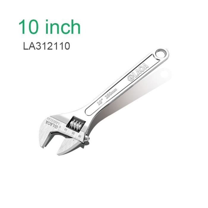 10 pouces - Laoa Clé Singeclé Réglable Clé De Changement De Vitesse ...