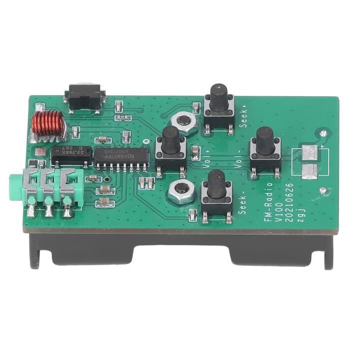 Duokon Module de réception 88‑108 MHz Module de réception radio FM 88 ...