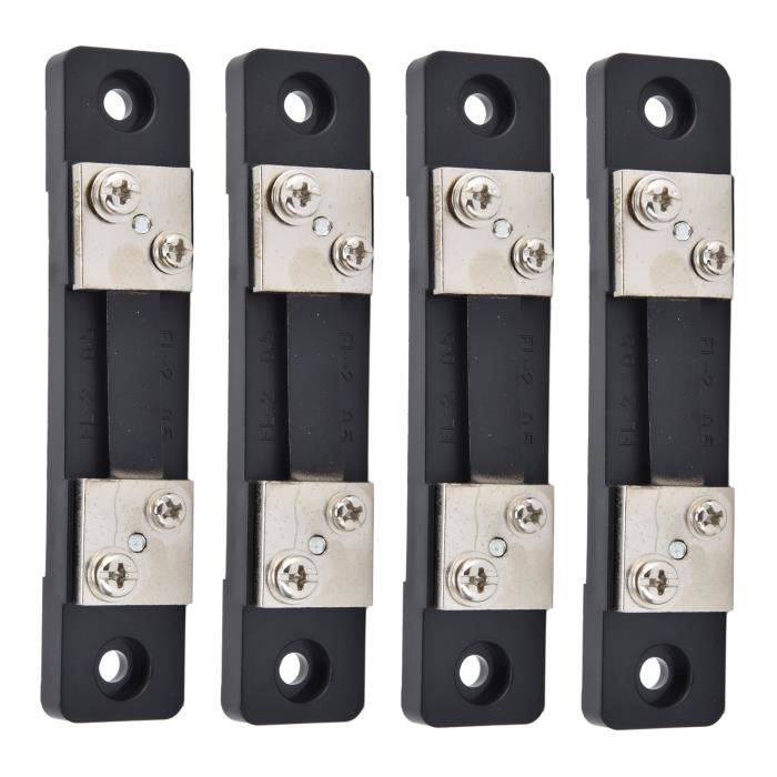 Minifinker Shunt de courant d'ampèremètre 4Pcs Kit Shunt de Courant ...