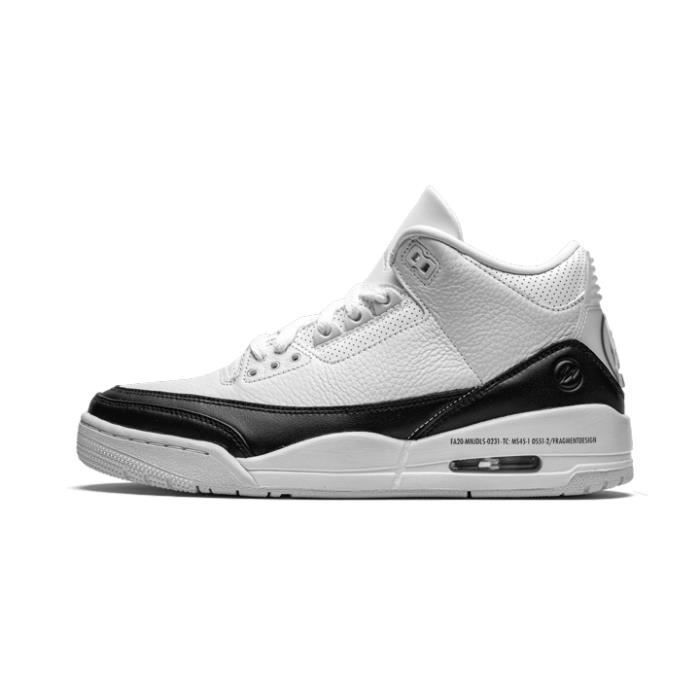Baskets Jordan 3 Retro Fragment White Black pour Homme - Marque Jordan ...
