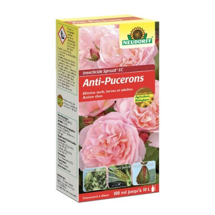 Insecticide Pucerons Spruzit - Concentré - 100ml - Cdiscount Au quotidien