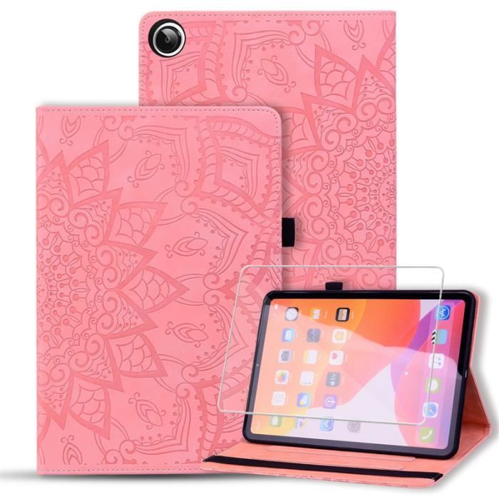 Verre trempé + Coque - Samsung - Galaxy Tab A9+/A9 Plus - Housse Cuir ...