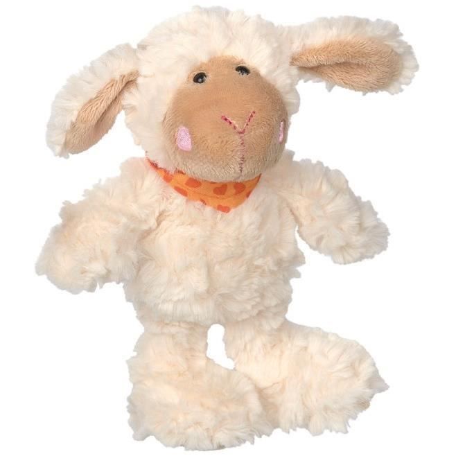Jouet en peluche - SIGIKID - Schaap Emmala mini - Blanc et beige ...