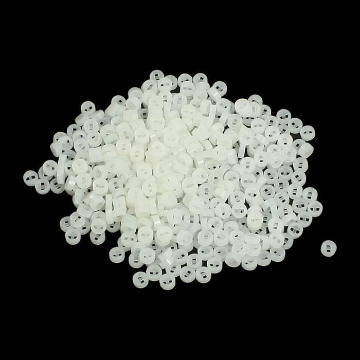 Lot de 200Nylon PCB Board Mount LED Support Spacer capuche 5mm x 2mm ...