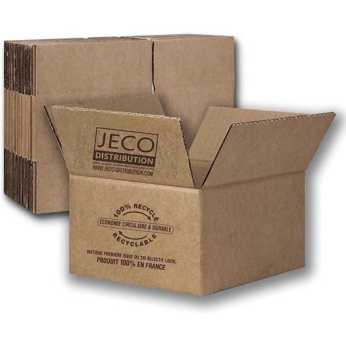 JECO - De 20 à 100 cartons caisses américaines simple cannelure ...