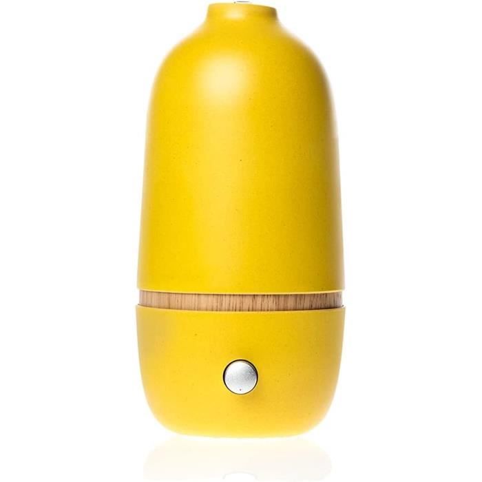 AROFLORA - Ona - Diffuseur d'Huiles Essentielles - Par Nébulisation - Bambou - Coloris Jaune282 ...