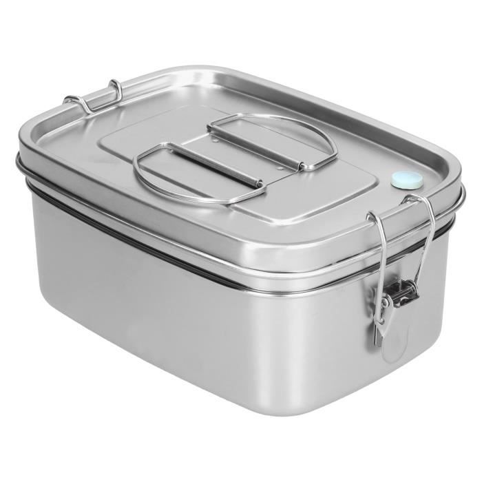 Lunch Box 1.5L 2 couches Récipient pour aliments Portable étanche 304 ...