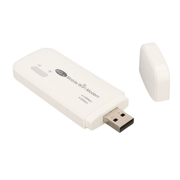 Modem WiFi 4G 4G WiFi Modem Fente pour carte SIM 150 Mbps Plug and Play ...