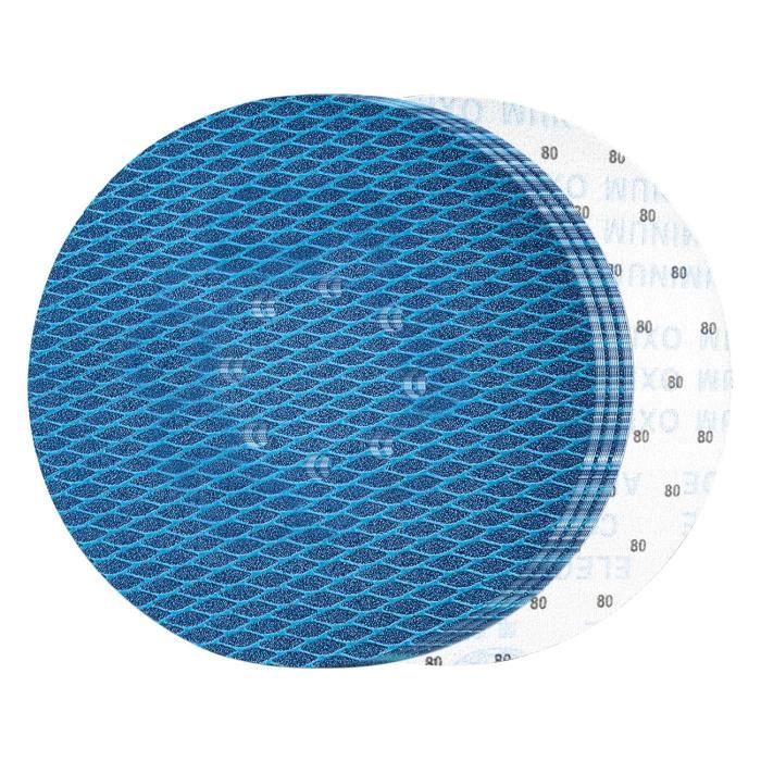 Disque Poncage 225 Mm, Disque Abrasif 8 Trous Grain P120, Pour ...