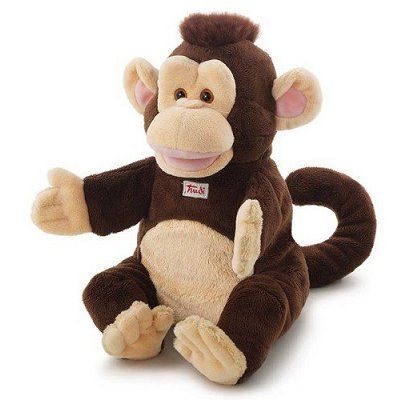 Marionnette à mains - Trudi Pets - Singe 25 cm - Noir - Mixte - Dès la ...