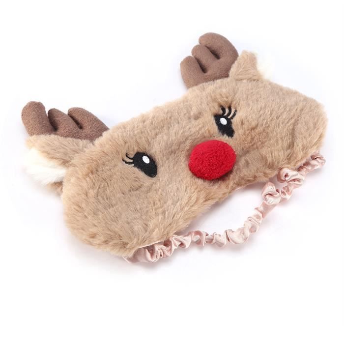 Masque de sommeil animal mignon pour les yeux - VGEBY - Bandeau Cache ...