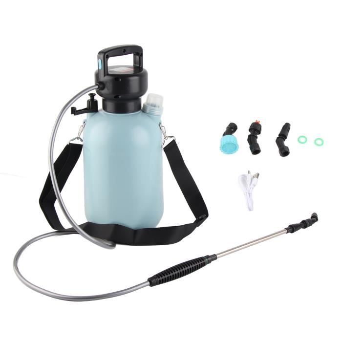 VGEBY Pulvérisateur alimenté par batterie 5L (Bleu)Pulvérisateur 5L ...