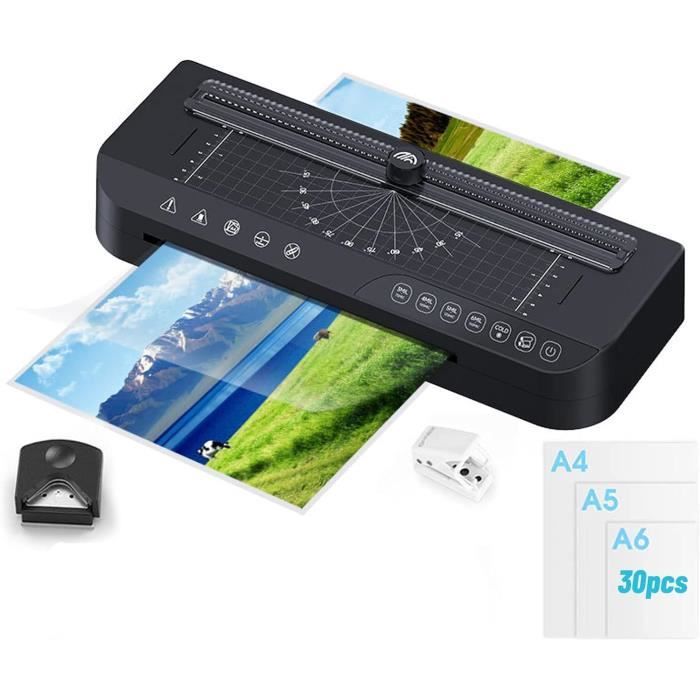 Plastifieuse,Plastifieuse A4 A5 A6 Photo Machine à Plastifier,5 en 1 ...