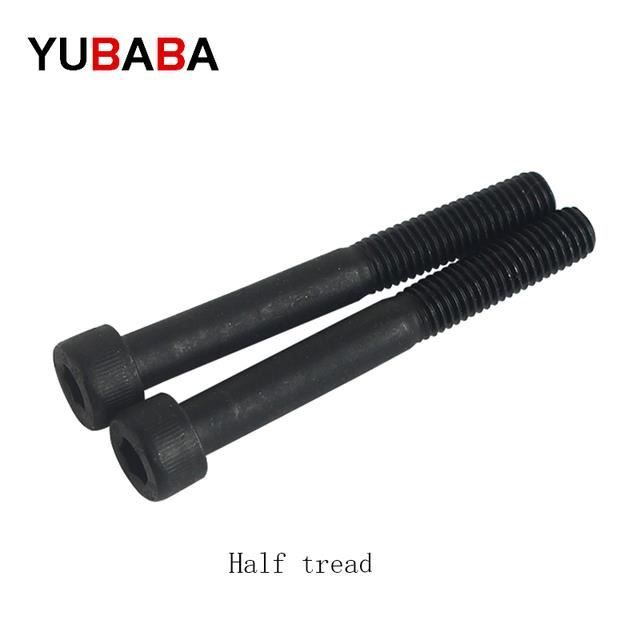 VIS,Half thread-M5(20PCS)-45mm--50-20-20-5 pièces M1.6 M2 M2.5 M3 M4 M5 M6 M8 DIN912 Qualité 12. ...