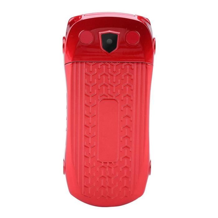 Akozon Téléphone à clapet pour étudiant Pour Ferrari Car Phone Flip ...