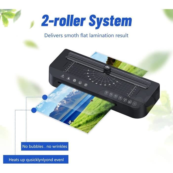 Plastifieuse,Plastifieuse A4 A5 A6 Photo Machine à Plastifier,5 en 1 ...