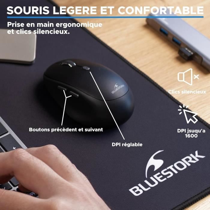 Pack Clavier Et Souris Sans Fil Grapheme - Wireless Avec Smart Dongle ...