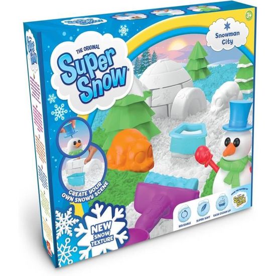 Super Snow La Ville du Bonhomme de Neige Jeu Créatif pour Enfants à ...