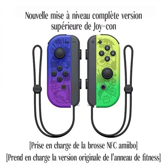 Manette Nintendo Switch Joy-Con connexion stable NFC Ring Fit OK couleurs multiples MANETTE JEUX ...