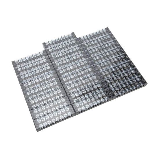 Bornier à 8 positions Ensemble de borniers 25 pièces TB-2508L 08 ...