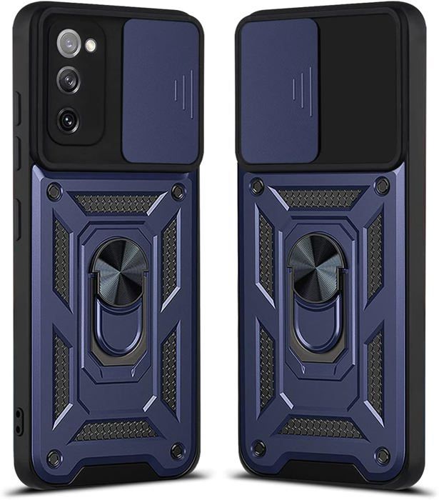 Coque Samsung Galaxy S20 FE étui Qualité Militaire avec Anneau Support Voiture Magnétique ...