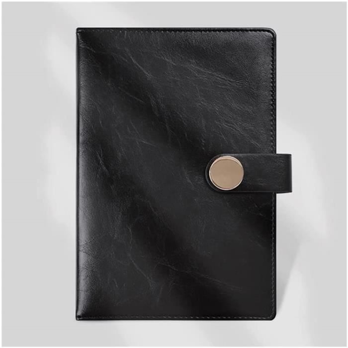 Cahier Journal-Notebook Horizontal Modèle Diary Classic Bouton Rond ...