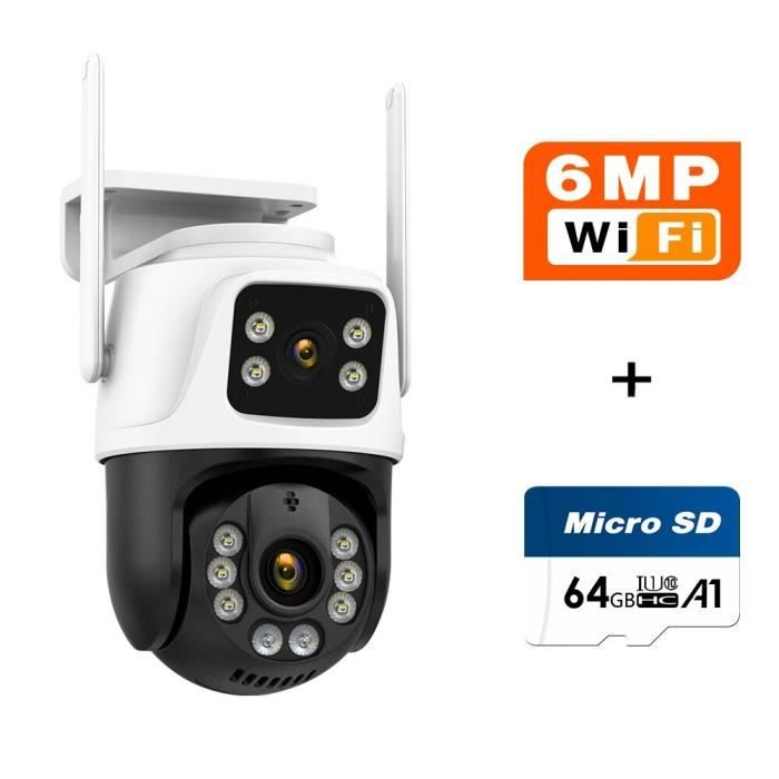 Legendsafe-Caméra de surveillance extérieure WiFi 8MP-4K,dispositif de ...