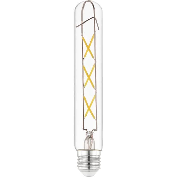 Ampoule LED tube E27, lampe en forme de tige, éclairage rétro, 4 watts ...