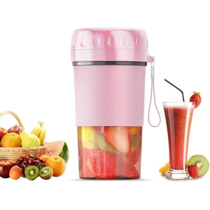 Mixeur Des Fruits Mini Blender Portable Électrique Usb Milk-Shake ...