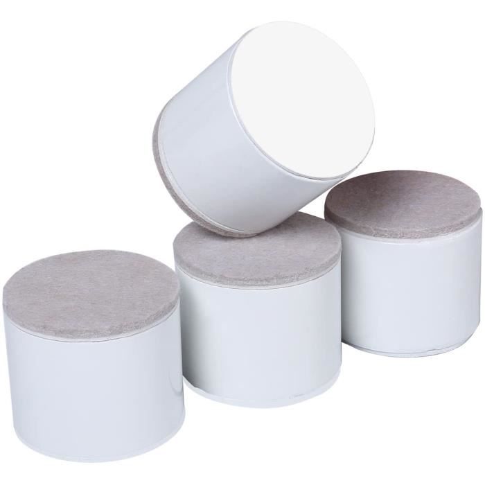 Rehausseur de Meubles en Acier,Rehausseur Pieds de Lit e Table Robustes ...