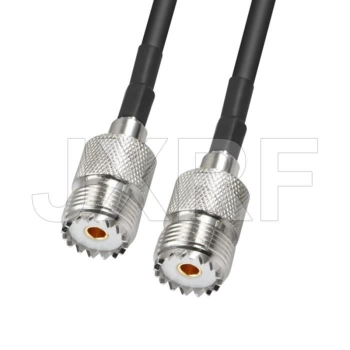 Câble coaxial,connecteur SMA PL259 UHF mâle à UHF SO239 SMA, assemblage de câbles d'extension ...