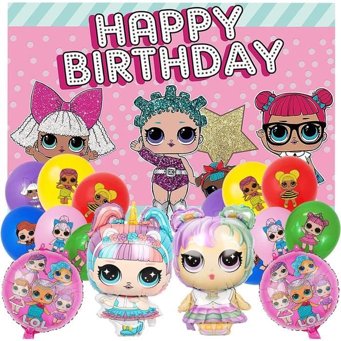 Decoration Anniversaire Poupee Lol Deco Anniversaire Poupee Lol Lol ...