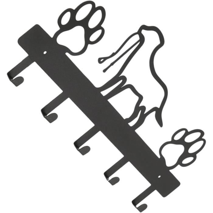 1 Jeu Crochet Patte De Chien En Fer Forgé Patères Dentrée Barre De ...
