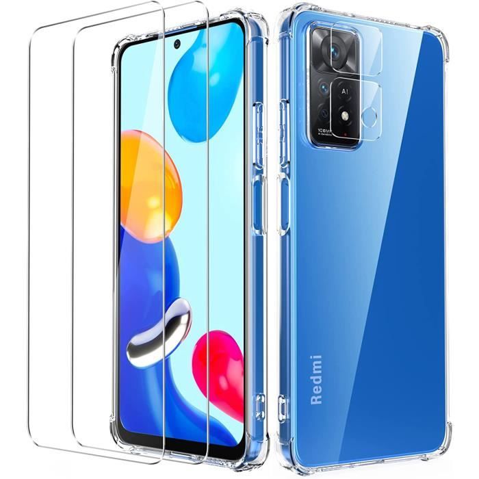 Coque Xiaomi Redmi Note 11 Pro Note 11 Pro 5G+Pack de 2 Verres Trempés ...