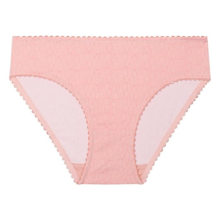 Culotte - DIM - Touch - Microfibre douce - Ceinture en dentelle - Forme ...