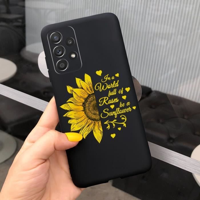 Coque arrière en silicone souple pour Samsung Galaxy, coque colorée ...