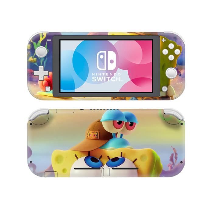 Sticker pour Nintendo Switch Lite, SpongeBob SquarePants Autocollant ...