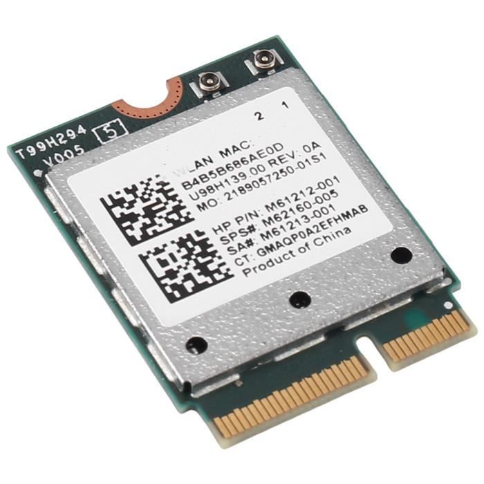 SODIAL-Carte WiFi NFA765 2400Mbps 2.4G-5G-6G Adaptateur RéSeau Sans Fil ...