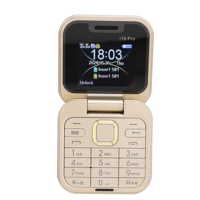 Téléphone portable à clapet 2G - SONEW - Modèle MTK6261D - Double SIM ...
