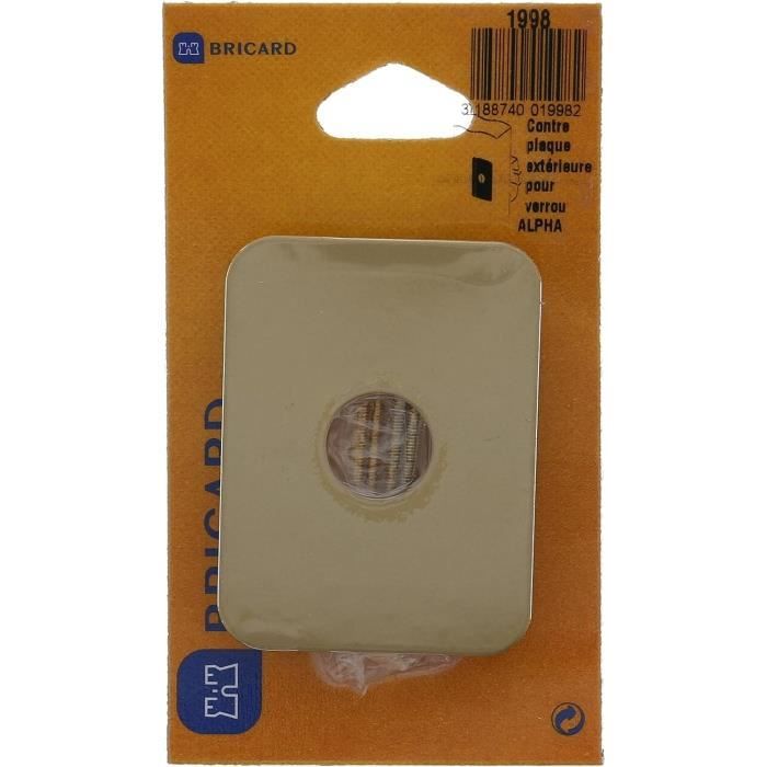 1998 Contreplaque Dorée Pour Verrou Alpha[H346] - Cdiscount Bricolage