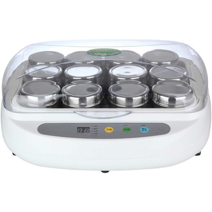 Fkgjkt Yogourt Machine - Natto Machine Boîte En Acier Inoxydable Grande ...